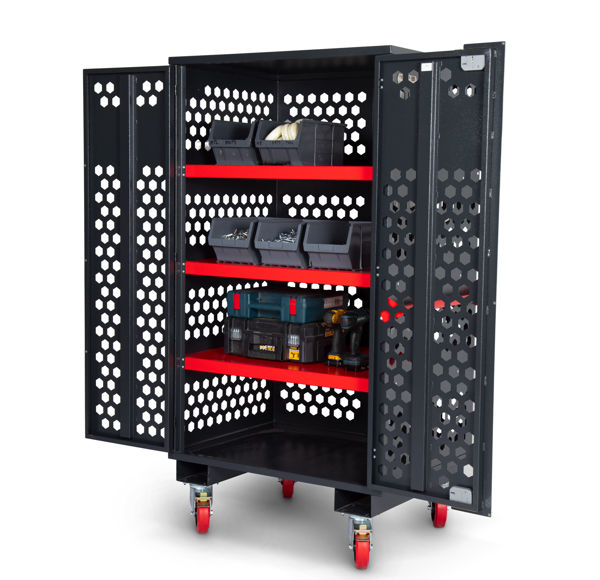 FittingStor FC6 Mobile Fixings Storage Cabinet – TROPAC