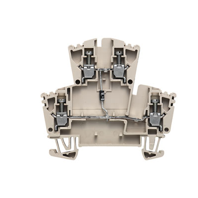 DIN Terminal W-Series Screw Connection 2 Tier, 2.5mm with Diode - WDK 2 ...