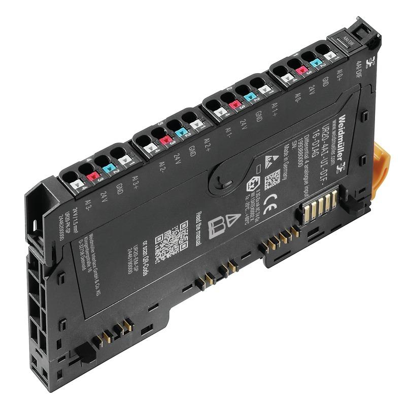 Remote I/O module, 4-channel, Analog signals, Input, Current/Voltage, 16 Bit - UR20-4AI-UI-DIF ...