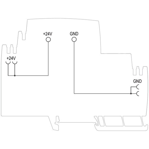 maxGUARD Feed-in Module, 24VDC - AMG FIM-C