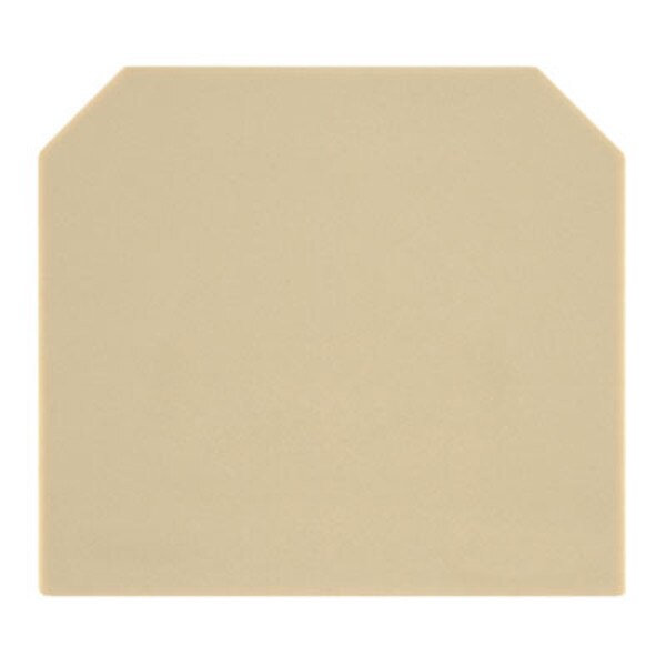 Beige End Plate to suit ASK Fuse Terminal - AP ASK1