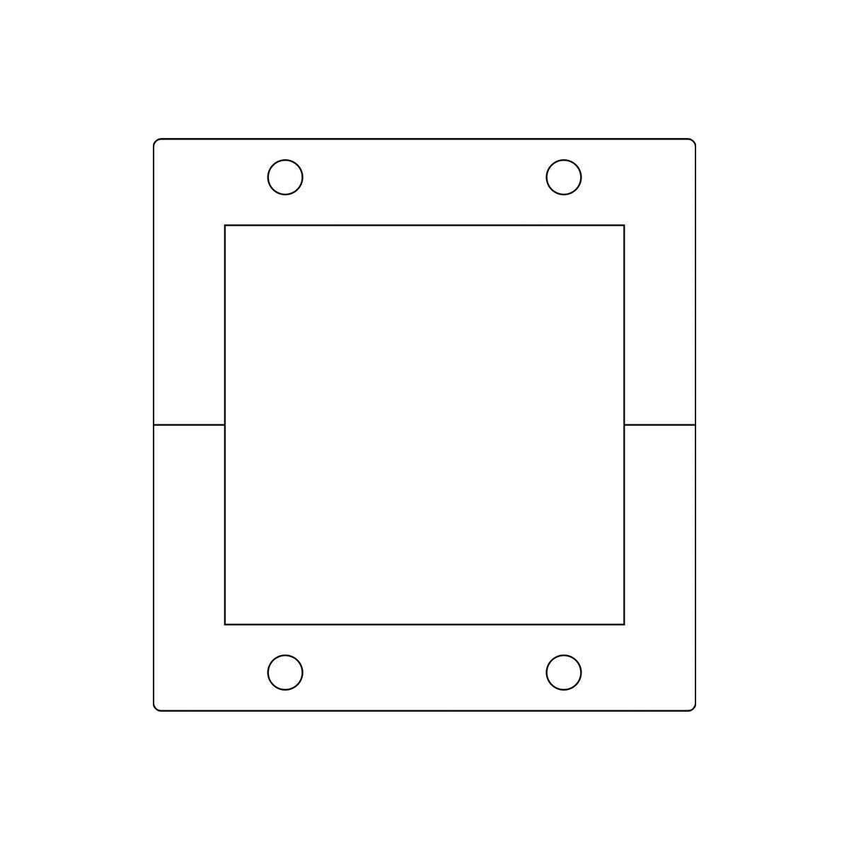 KEL-JUMBO Split Cable Entry Frame IP54 for KTF Grommets| KEL-JUMBO 1