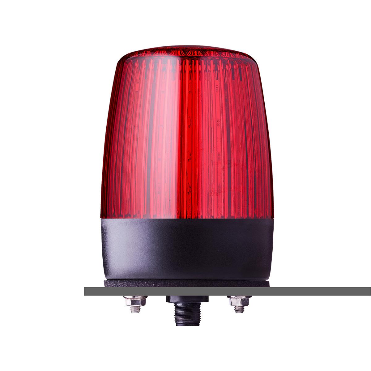 PDMC5 Series Multifunction Beacon with M12 5 Pin Connector, Red, 24VAC ...