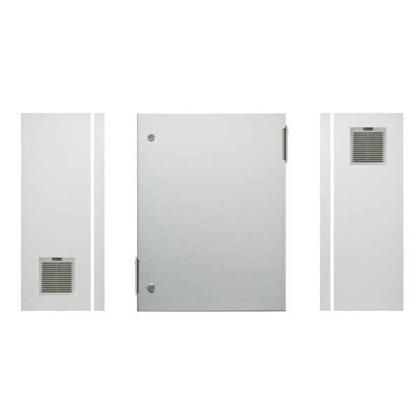 Electrical Enclosure with Vents 800H x 600W x 300D IP54 Grey