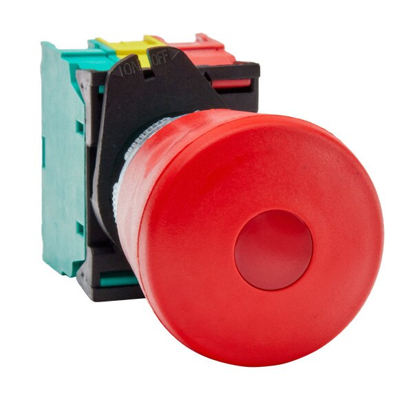 Illuminated Emergency Stop, 40mm Diameter 1NC 48V