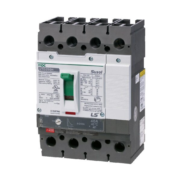 FMU 150A 4P ULB | LS Susol UL Rated MCCB Fixed Magnetic Trip 150A 4 Pole