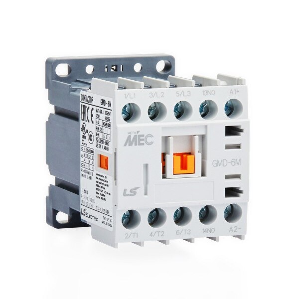GMC-9M AC24V 50/60Hz 4kW 3P Mini Contactor with 1NC Auxiliary Contact