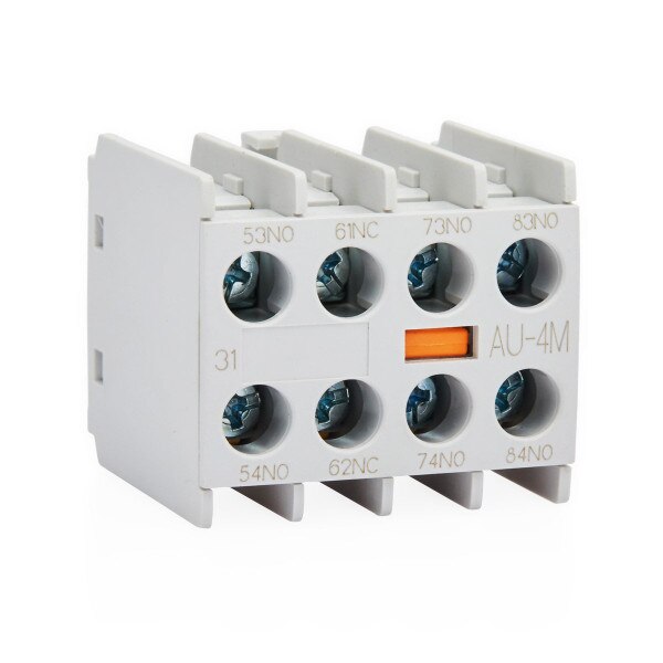 AU-4M | Auxiliary Contact, Top Mount, 4NC to Suit MetaMEC Mini Contactors