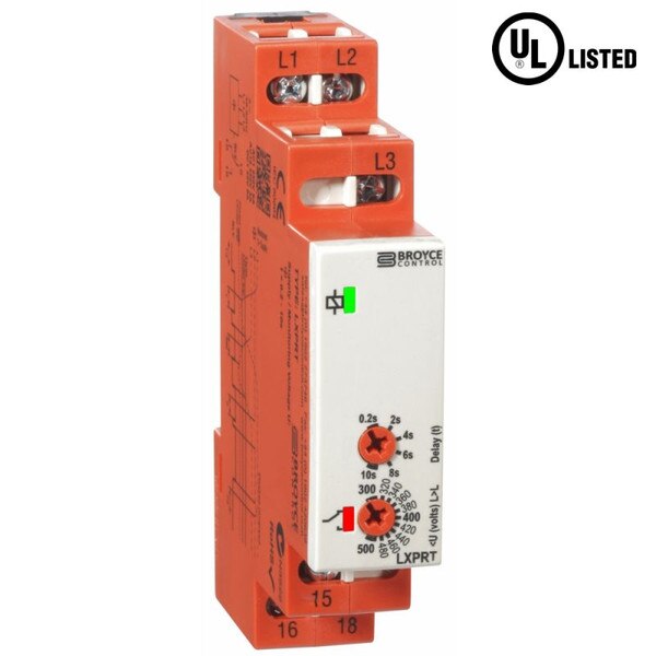 Phase Loss/Sequence/Undervoltage Relay, 3-Phase, 3-wire